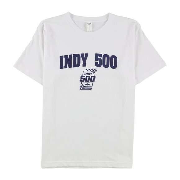 Indy 500 | Shirts & Tops | Indy 50 Boys Logo Print Graphic Tshirt White ...